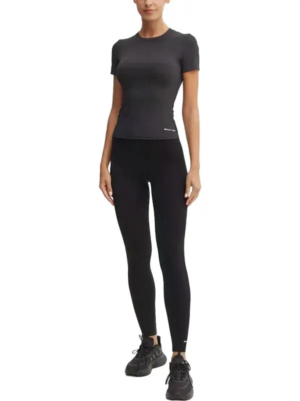 P.E Nation Logo-print Leggings - Black