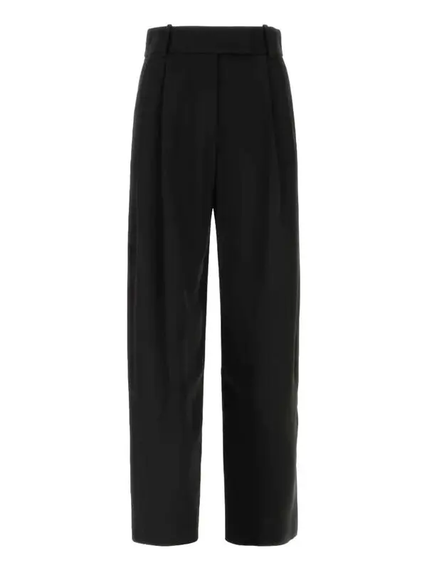Giorgio Armani Straight-leg Trousers - Black