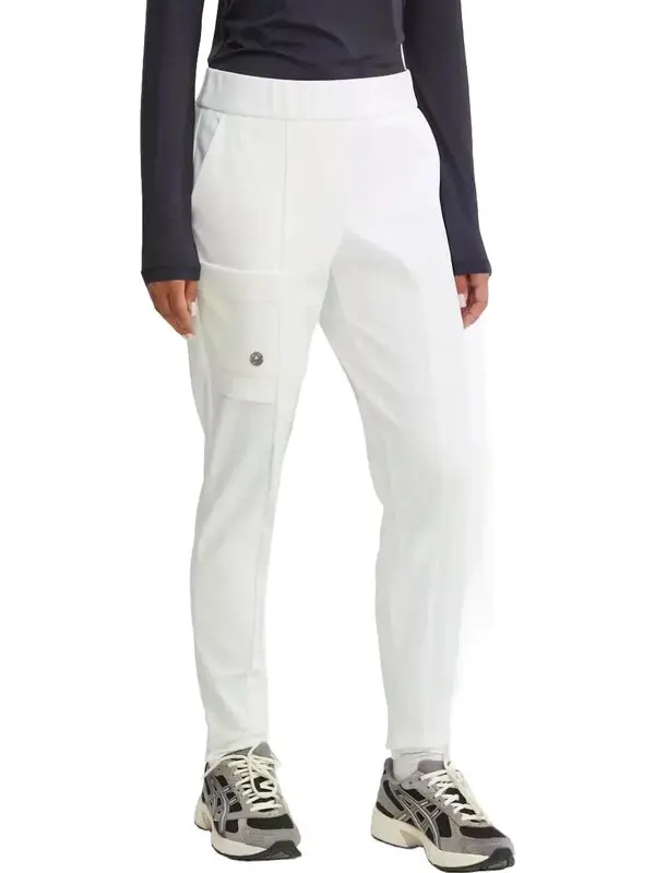 SPORTALM Logo-plaque Pants - White