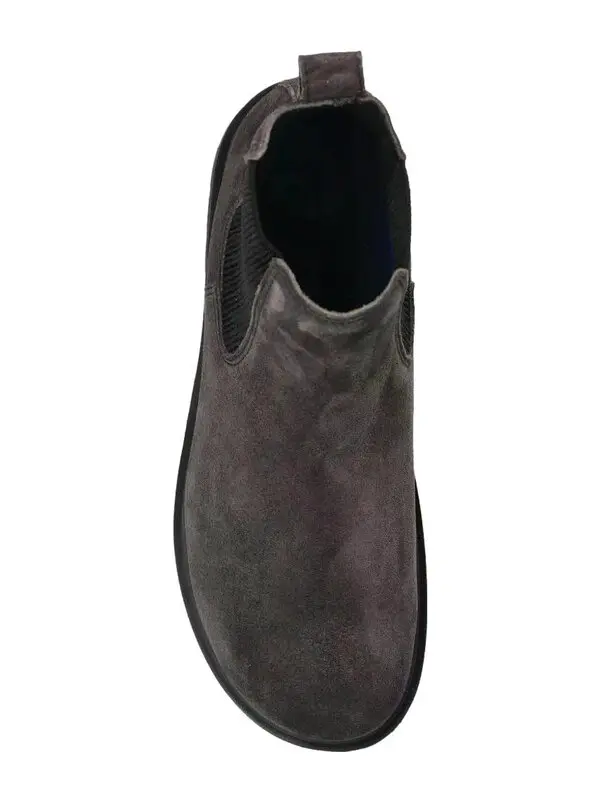 BIRKENSTOCK Highwood Suede Leather Boots - Grey