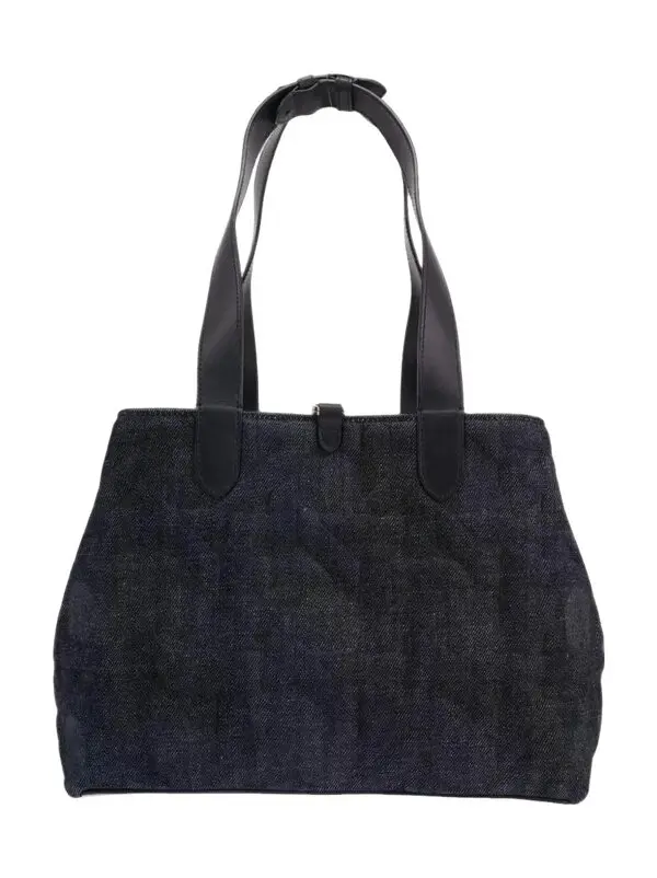 Dior Toujours Leather-trim Tote Bag - Blue