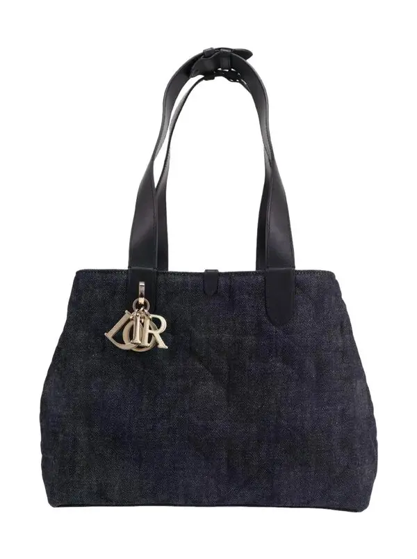 Dior Toujours Leather-trim Tote Bag - Blue