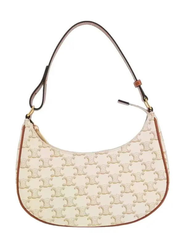 Celine Medium Ava Triomphe Shoulder Bag - Neutrals