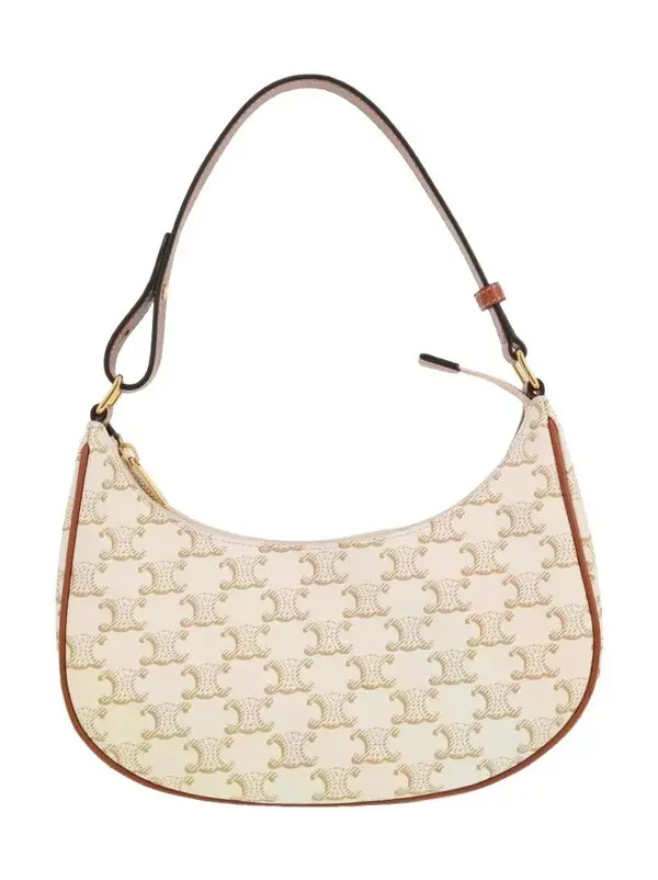 Celine Medium Ava Triomphe Shoulder Bag - Neutrals