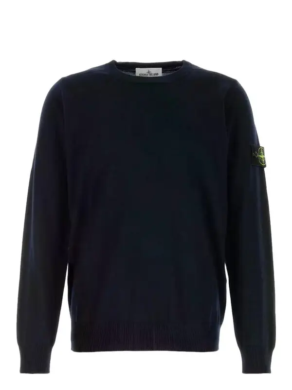 Stone Island 5100071 Regular-fit Crew-neck Jumper - Blue