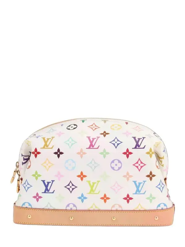 LOUIS VUITTON X Takashi Murakami Monogram Clutch Bag - White