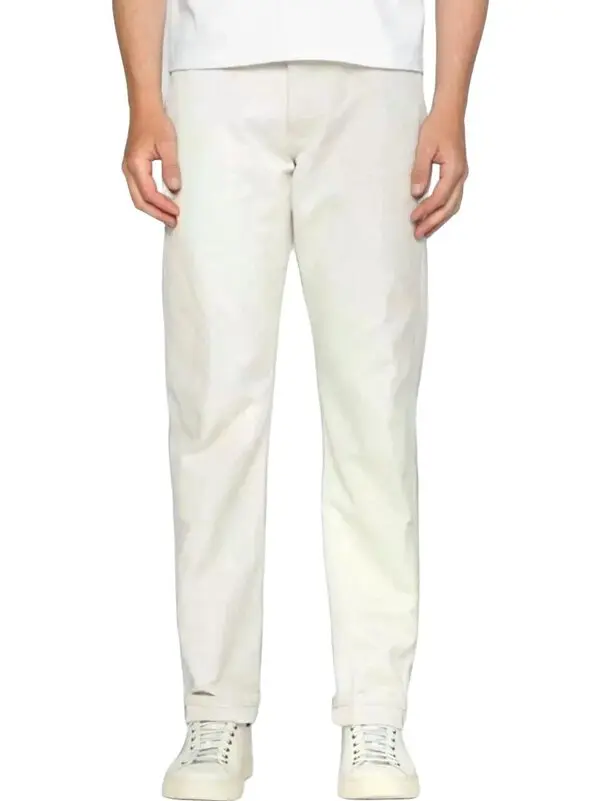 Naked & Famous Denim True Guy Straight-leg Jeans - Neutrals