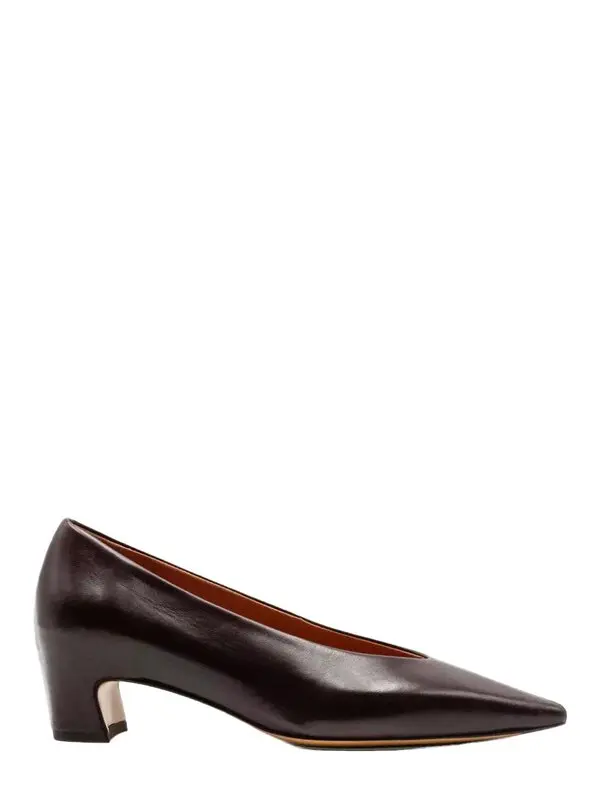 MARA BINI Leather Pumps - Brown