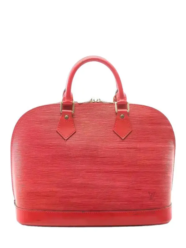 LOUIS VUITTON Epi Alma Pm Handbag - Red