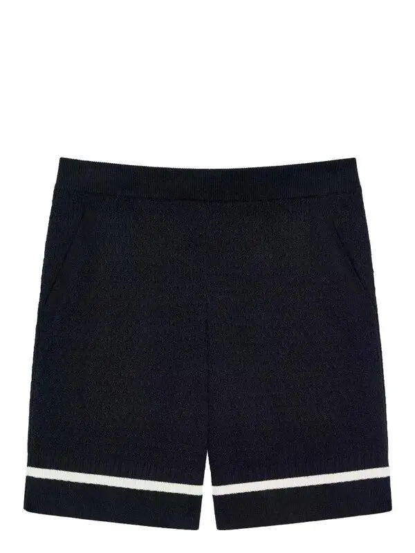 Givenchy Knit Bermuda Shorts - Blue