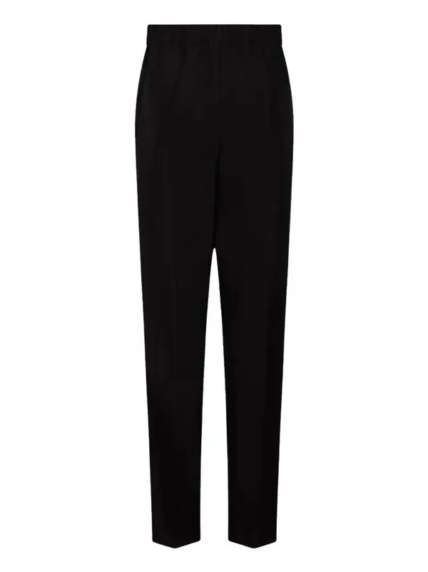 Marina Rinaldi Persona Pressed-crease Trousers - Black