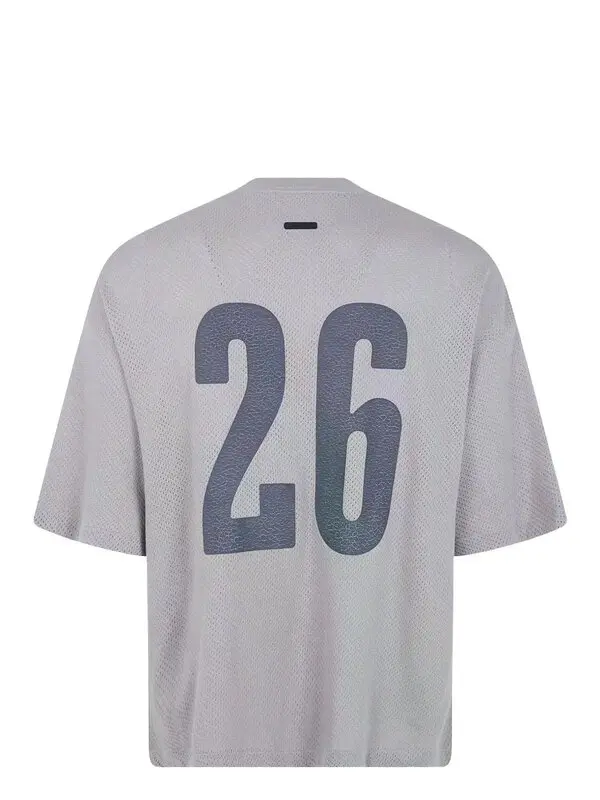 Fear Of God Cotton Sport Mesh Boxy T-shirt - Grey