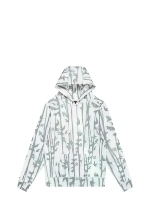 CLOT Bamboo-print Hoodie - White