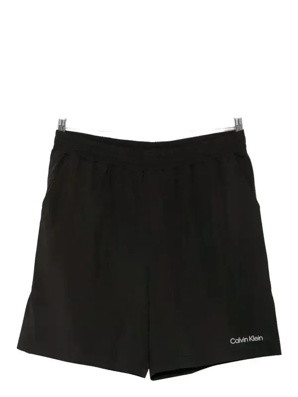 Calvin Klein Print Performance Shorts - Black