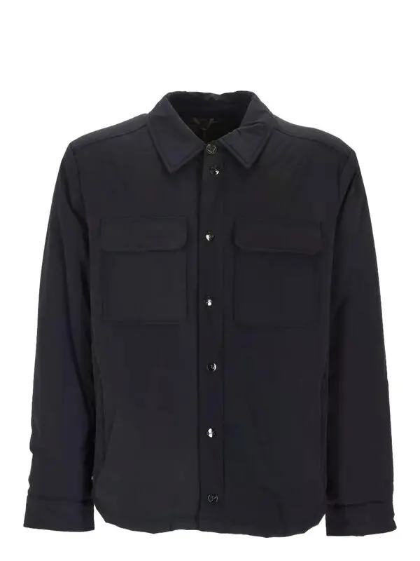 ON THE BUND Padded Chest-pocket Jacket - Black