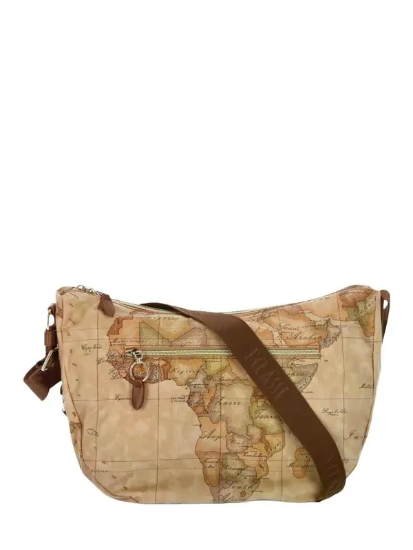 ALVIERO MARTINI 1° CLASSE Geo Classic Shoulder Bag - Neutrals