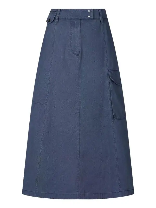 STUDIO TOMBOY A-line Cargo Skirt - Blue