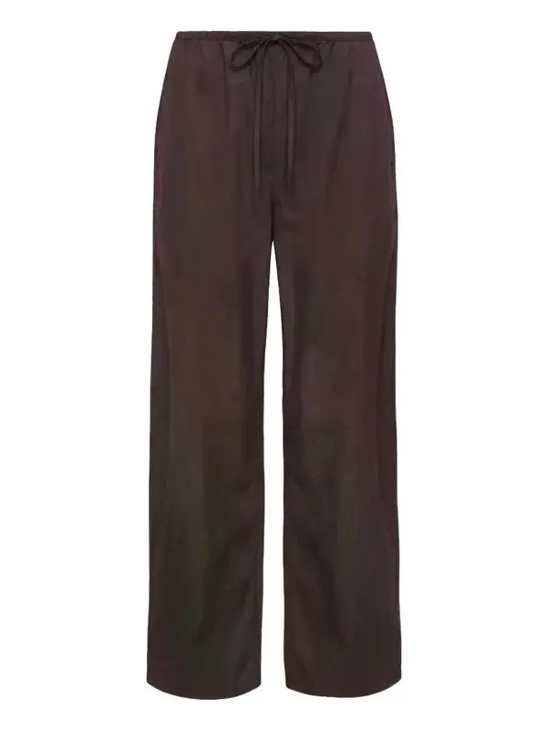 LESET Kyoto Drawstring Trousers - Brown