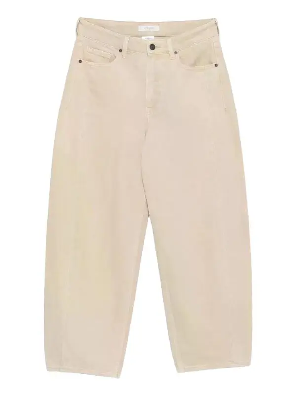 JCSOPHIE Pita Zip-up Straight-leg Jeans - Neutrals