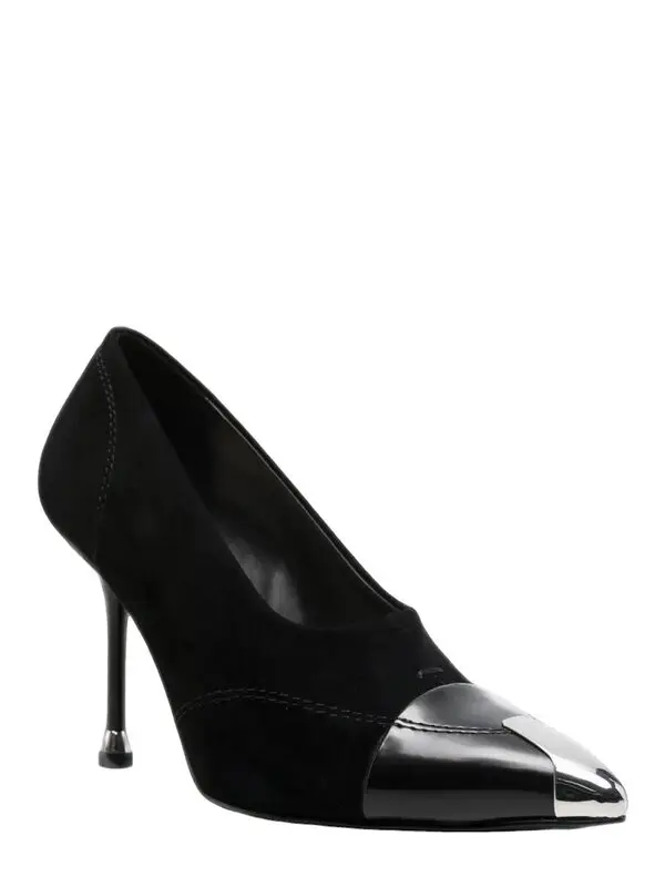 Liu Jo Metal-tip Panelled Pumps - Black