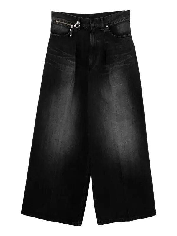 Toga Faded Wide-leg Jeans - Grey