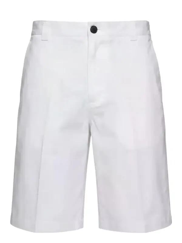 Gucci Cotton-poplin Trousers With Web - White