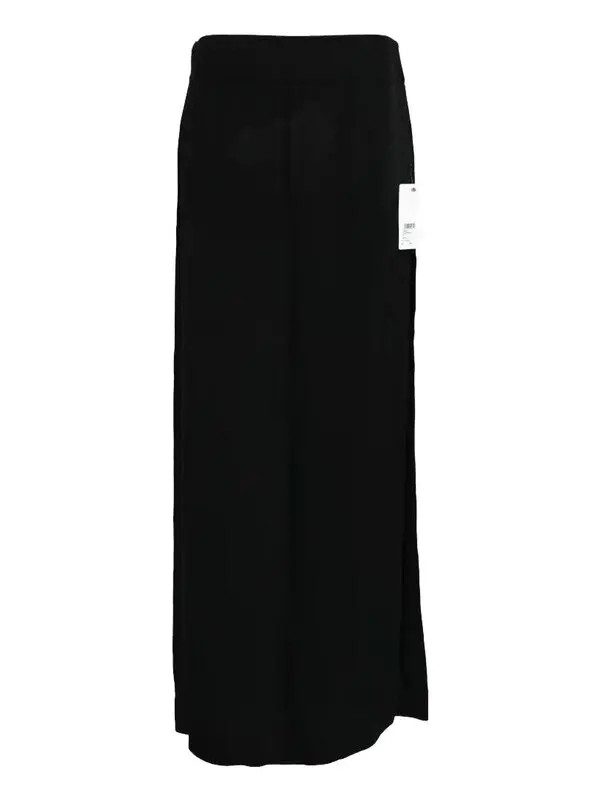 TOTEME High Slit Maxi Skirt - Black