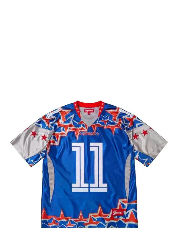 Supreme Stars Football Jersey Royal T-shirt - Blue