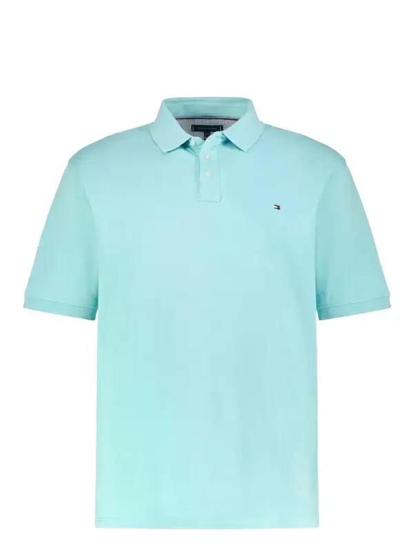 Tommy Hilfiger 1985 Logo-embroidered Polo Shirt - Blue