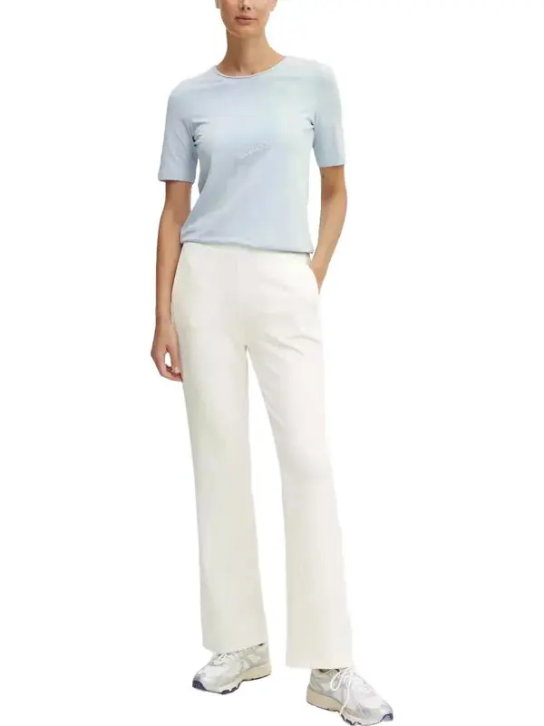 SPORTALM Straight-leg Trousers - White