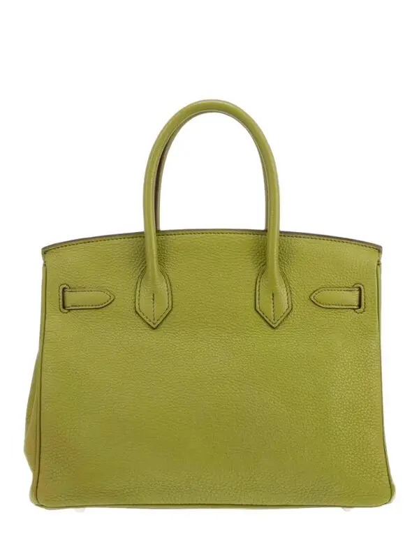 Hermès 2006 30 Birkin Tote Bag - Green