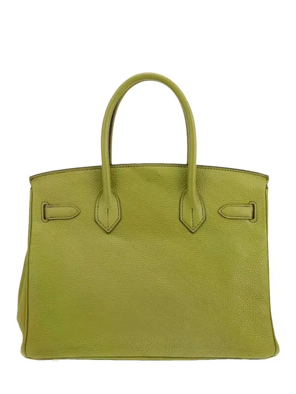 Hermès 2006 30 Birkin Tote Bag - Green