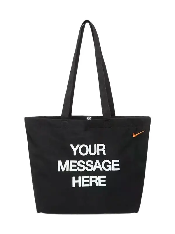 Nike Heritage Your Message Here Tote Bag - Black