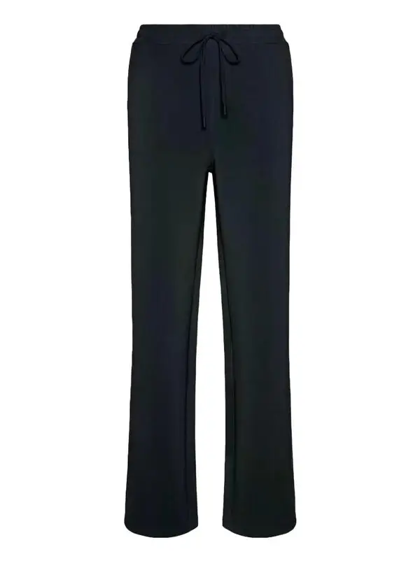 ELENA MIRÒ Drawstring Track Pants - Blue