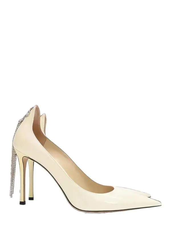 JIMMY CHOO Spruce Crystal Chandelier Pumps - Neutrals