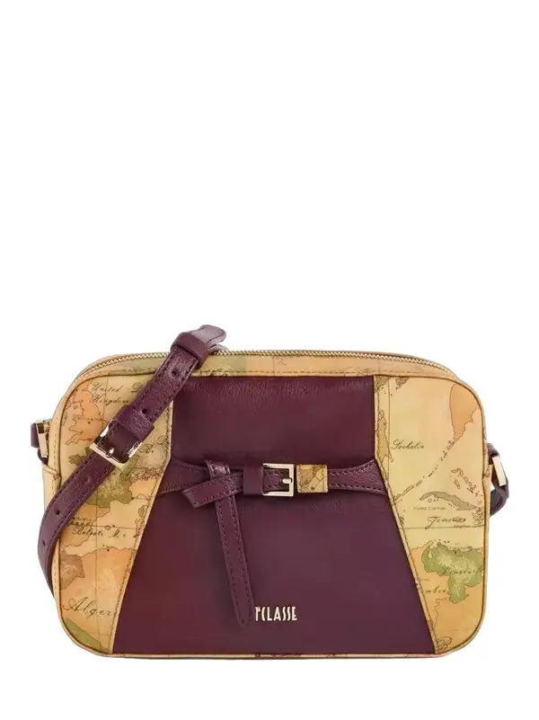 ALVIERO MARTINI 1° CLASSE Geo Classic Panelled Shoulder Bag - Neutrals