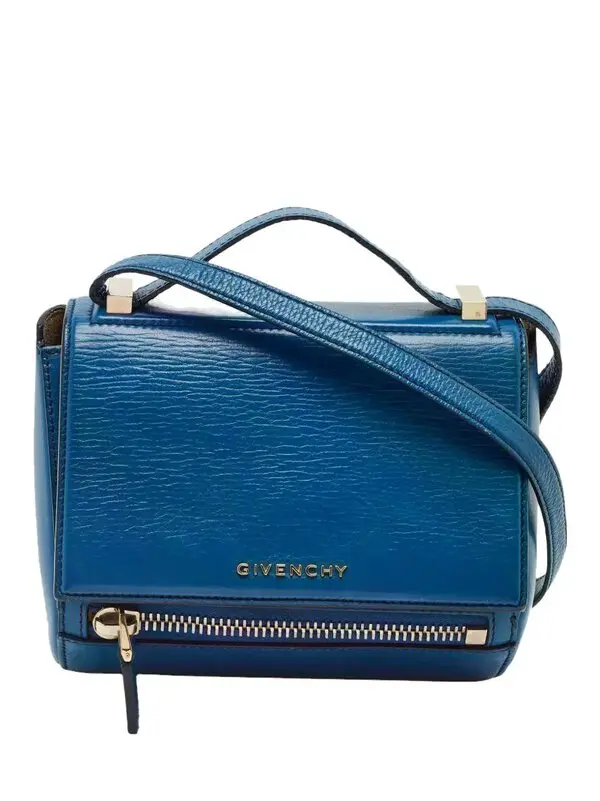 Givenchy Mini Pandora Box Cross Body Bag - Blue