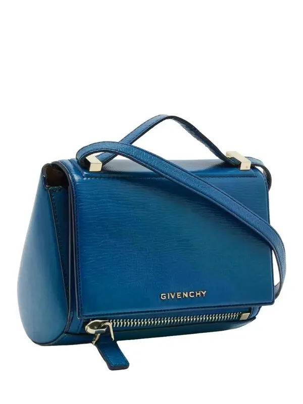 Givenchy Mini Pandora Box Cross Body Bag - Blue