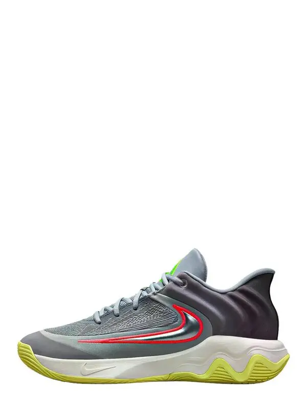 Nike Giannis Immortality 4 Panelled Sneakers - Grey