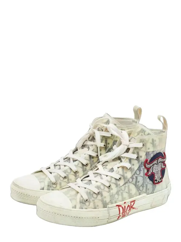 Dior X Shawn Stüssy B23 High-top Sneakers - Neutrals