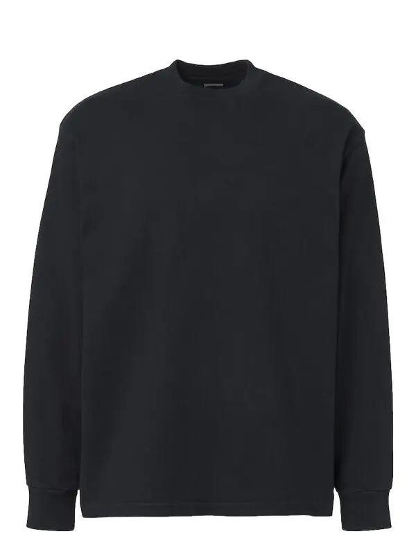 A.PRESSE Cotton Jersey T-shirt - Black
