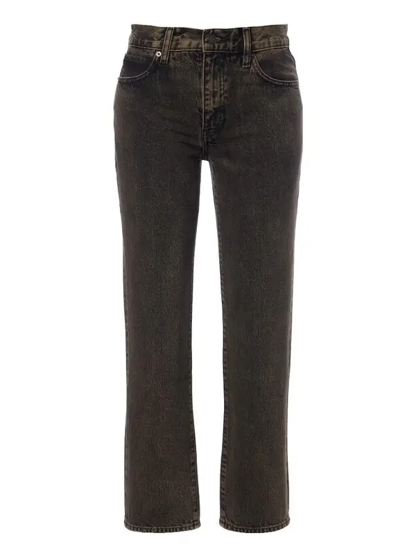FRAME Straight Jeans - Grey