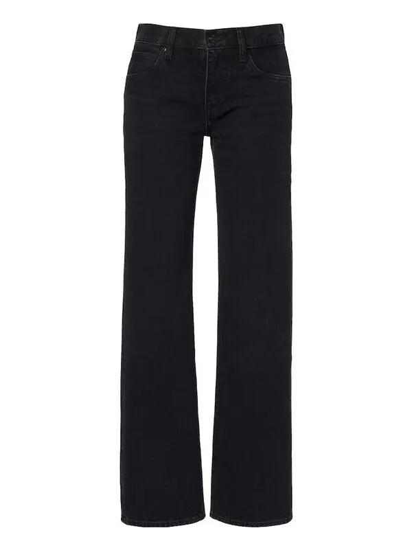 FRAME Saturday Straight Jeans - Black