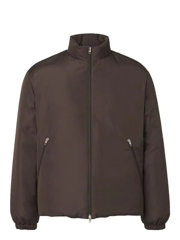 JIL SANDER Technical Down Jacket - Brown