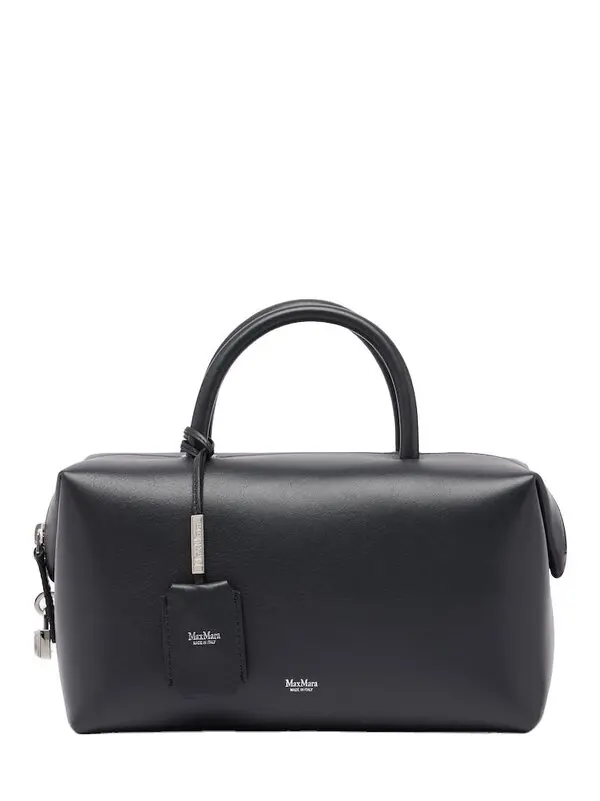 Max Mara Leather Top-handle Bag - Grey