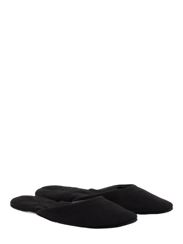 TOTEME Wool And Cashmere Mules - Black