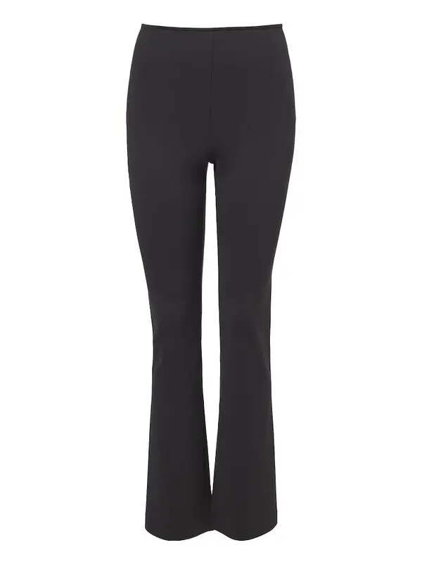 FFORME Dione Scuba Jersey Flared Pants - Grey