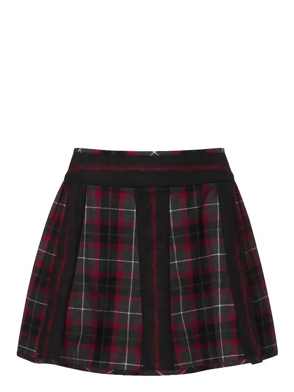 VIVIENNE WESTWOOD Tartan Wool Miniskirt - Multicoloured