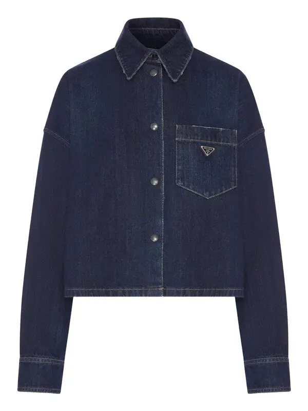 Prada Denim Shirt - Blue