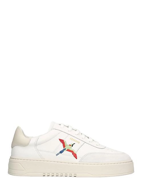 Axel Arigato Orbit Bird Leather Trainers - Bone/comb